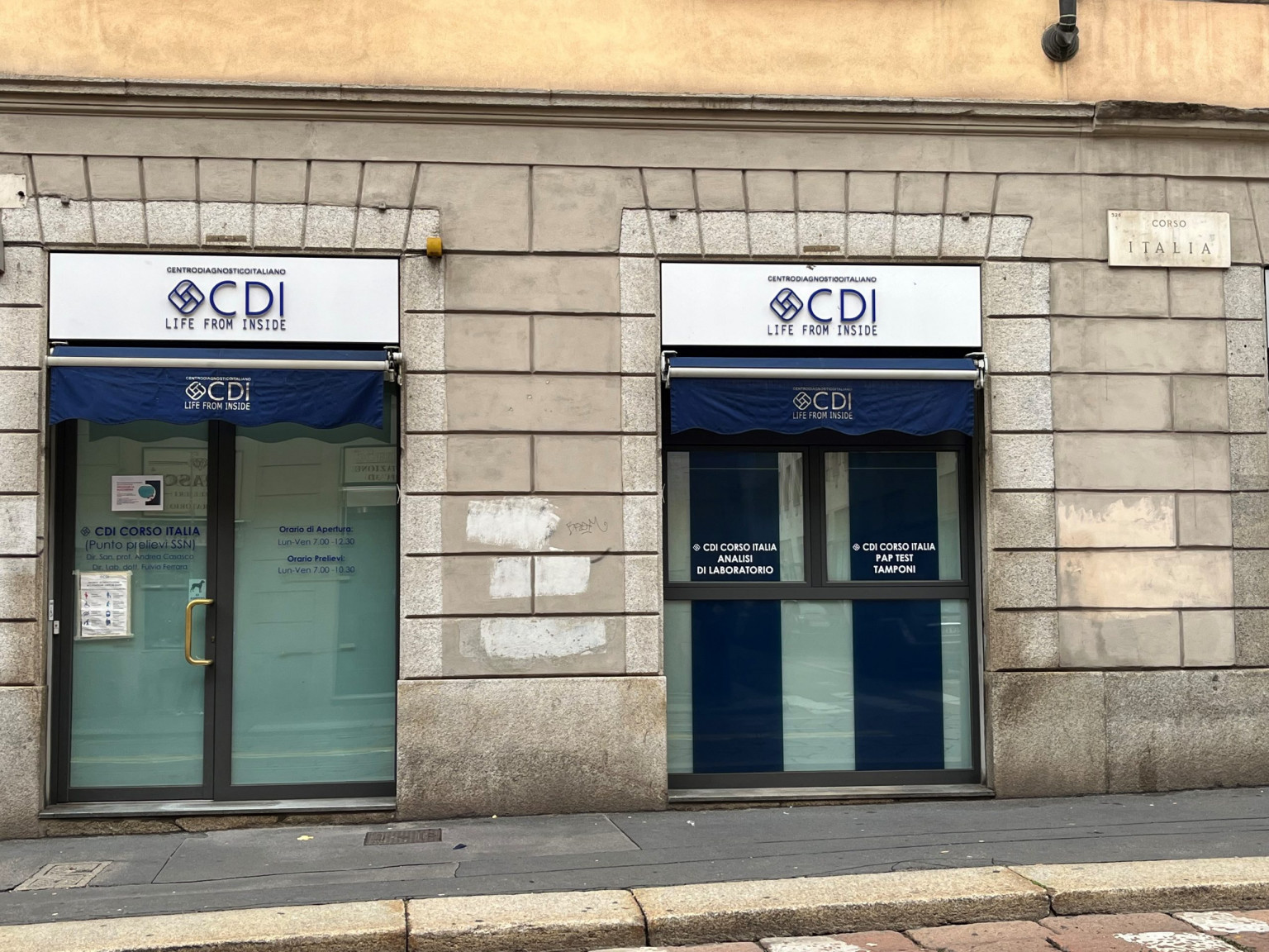 Milano - CDI Corso Italia - Punto Prelievi SSN - CDI Centro Diagnostico ...